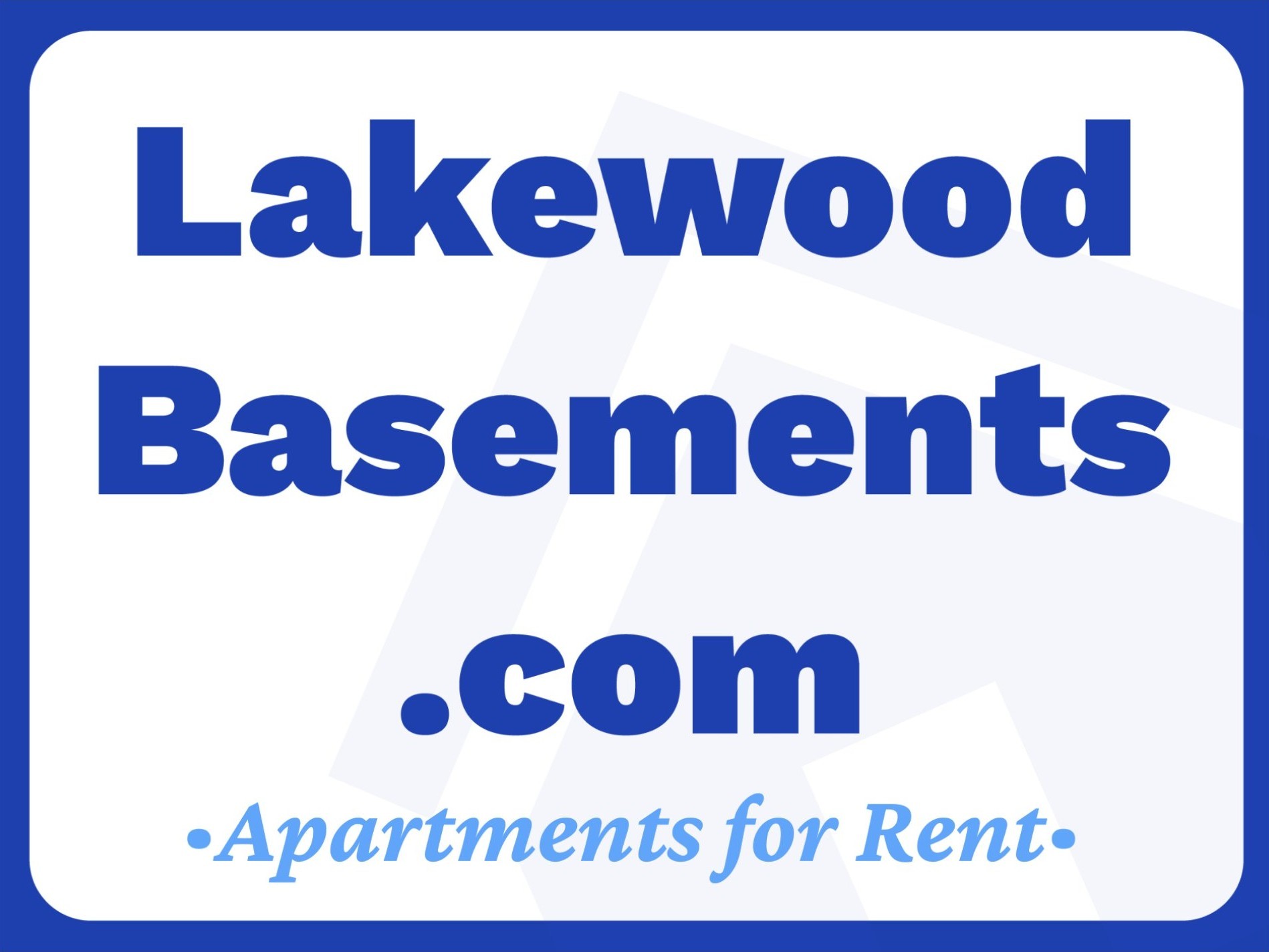 LakewoodBasements.com - Apartments for Rent